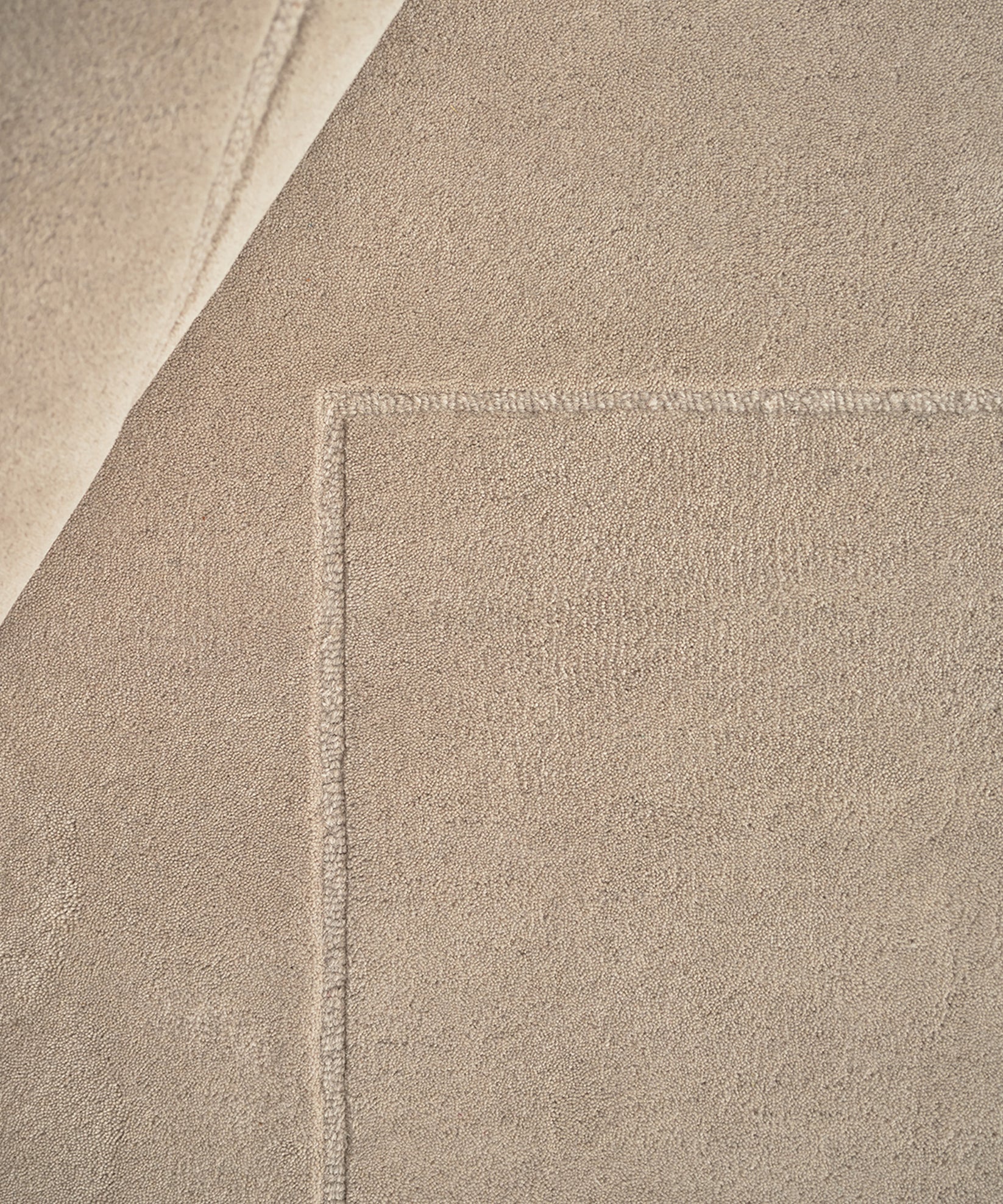 Lineal Poem Rug in Beige by Linie | Quality Handwoven Rugs | TRNK