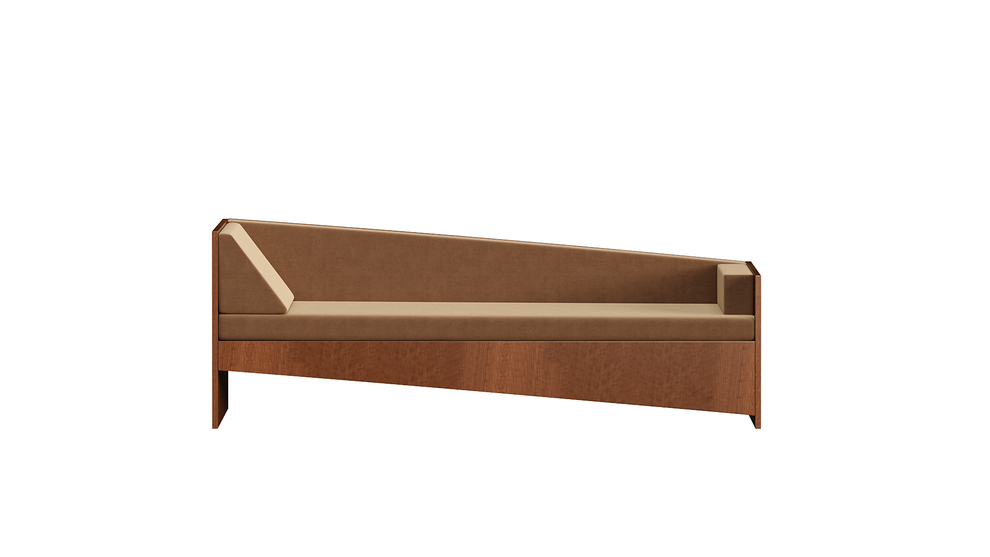Level Wood Sofa by TRNK | Custom Furniture | TRNK