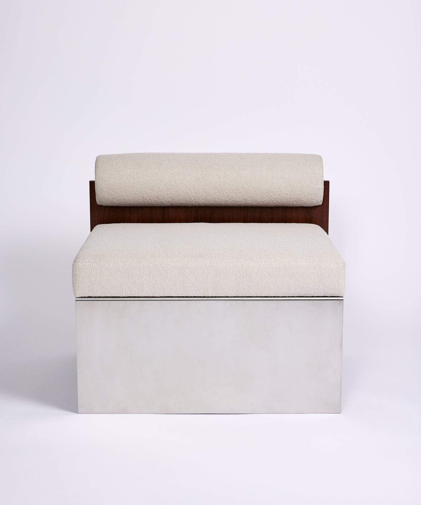 Building Blocks Lounge Chair Walnut | Monochromatic Seating – TRNK