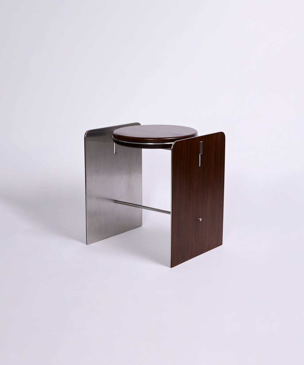 Building Blocks Stool Walnut | Monochromatic Seating – TRNK