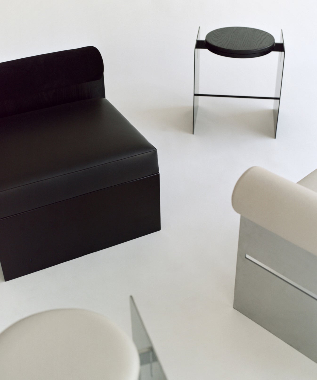 Building Blocks Stool Black by Jialun Xiong | Contemporary Design | TRNK