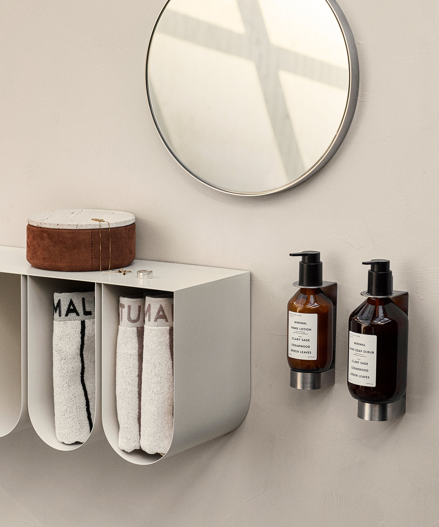 Curved Wall Shelf by Kristina Dam Studio | Contemporary Design | TRNK