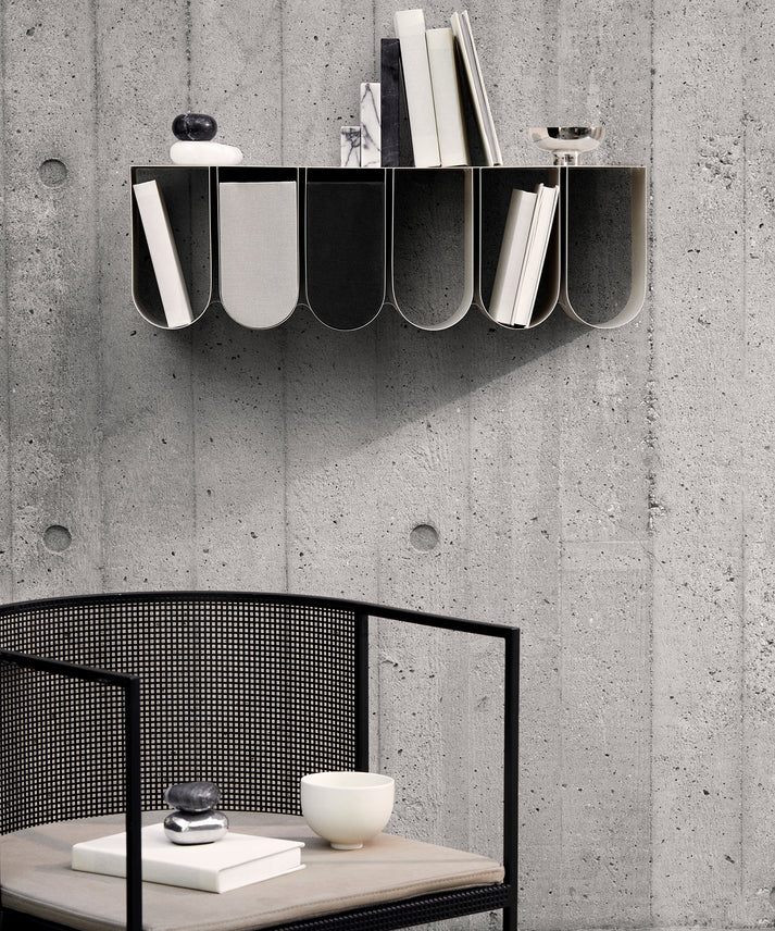 Curved Wall Shelf by Kristina Dam Studio | Contemporary Design | TRNK