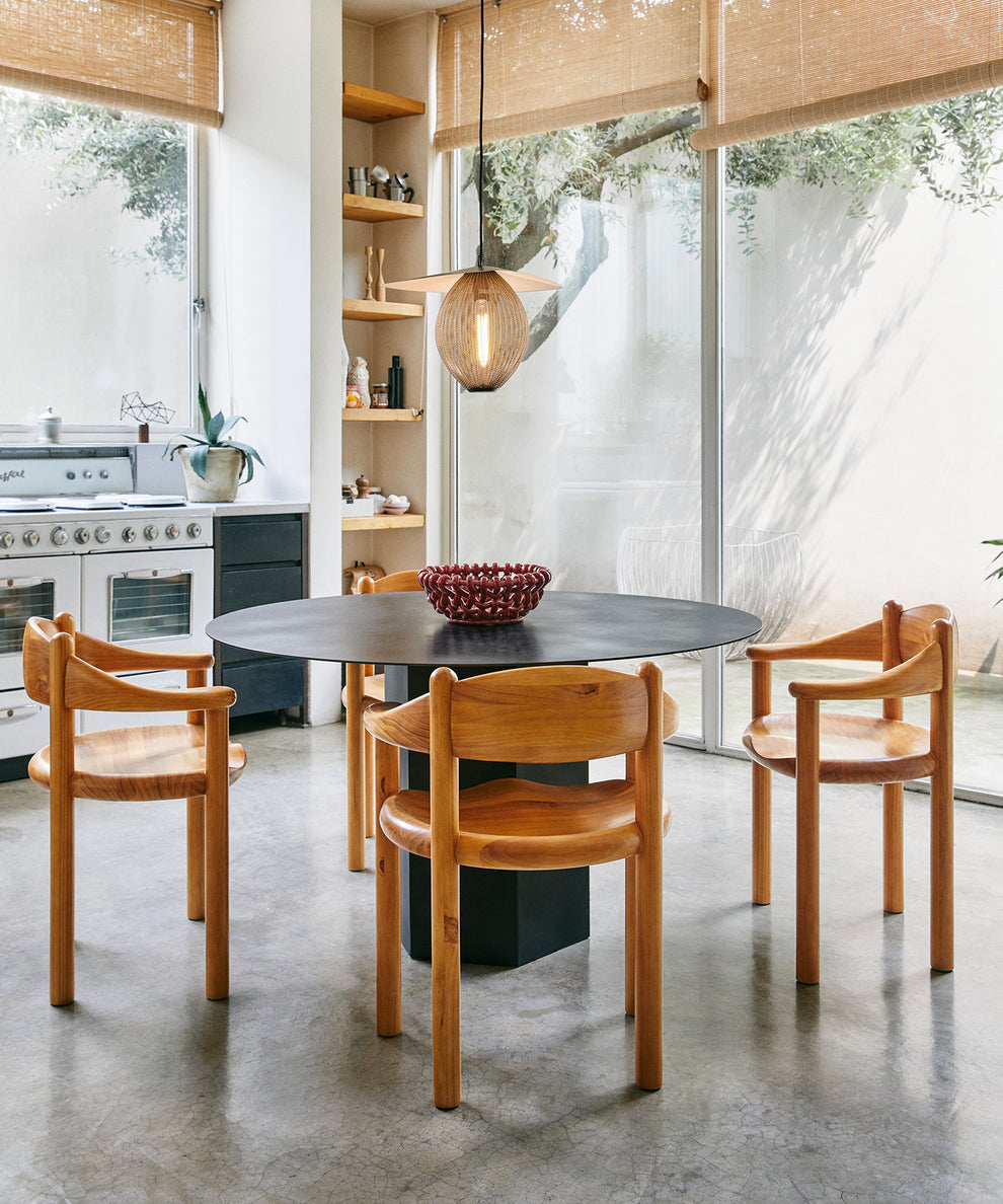 Epic Dining Table Steel by Gubi | TRNK