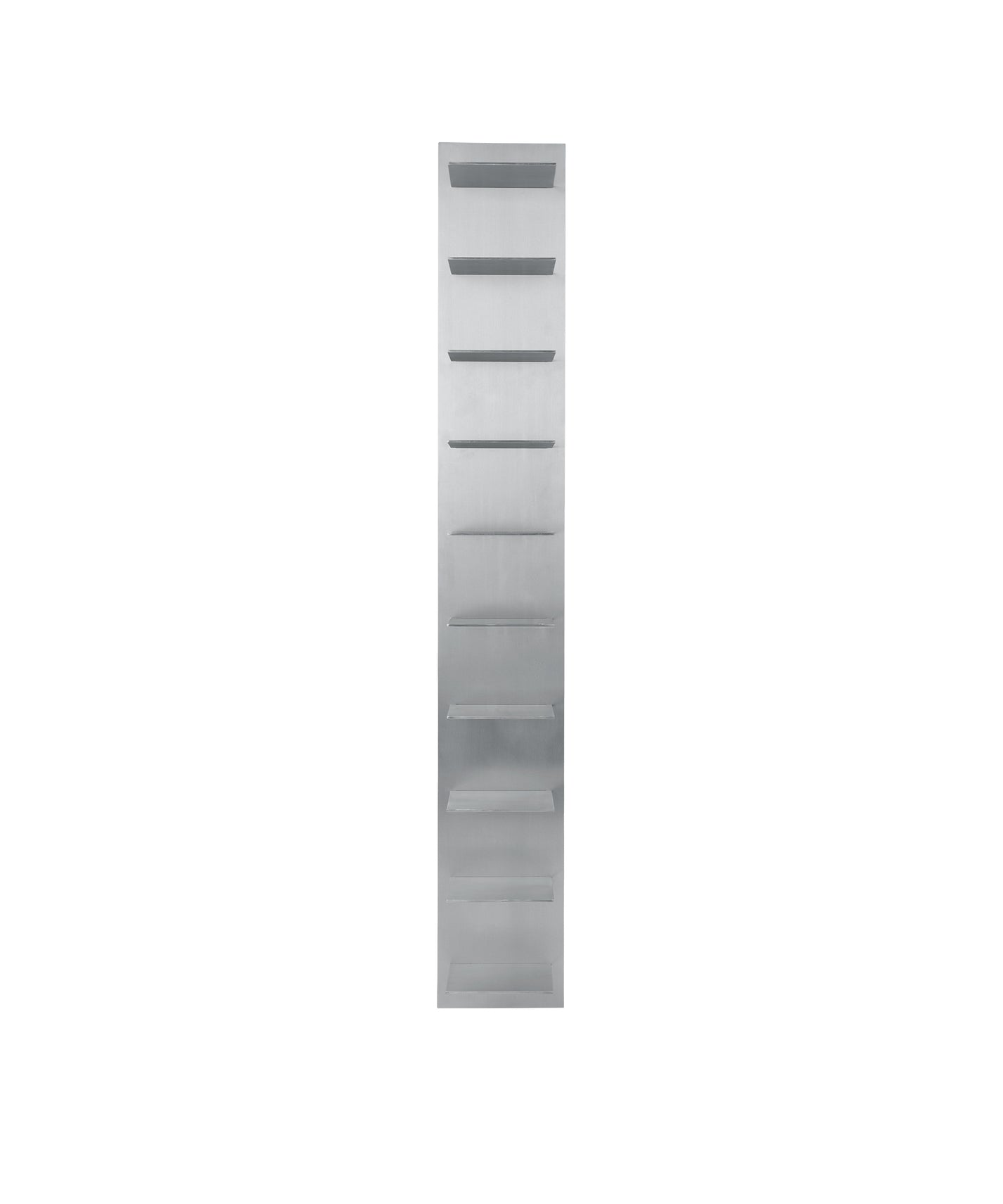 Lager Wall Shelf - Tall - Aluminium by Ferm Living | TRNK