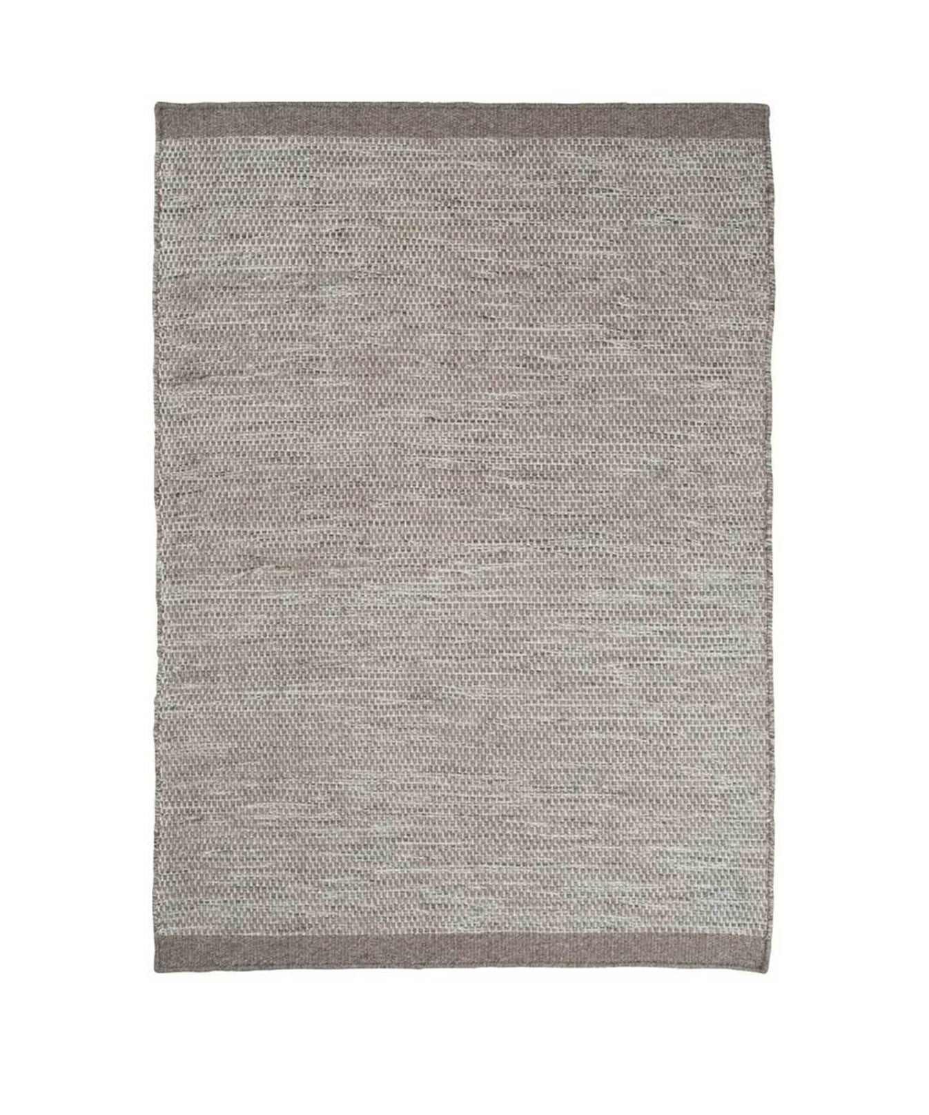 Asko Rug in Light Grey by Linie | Quality Handwoven Rugs | TRNK