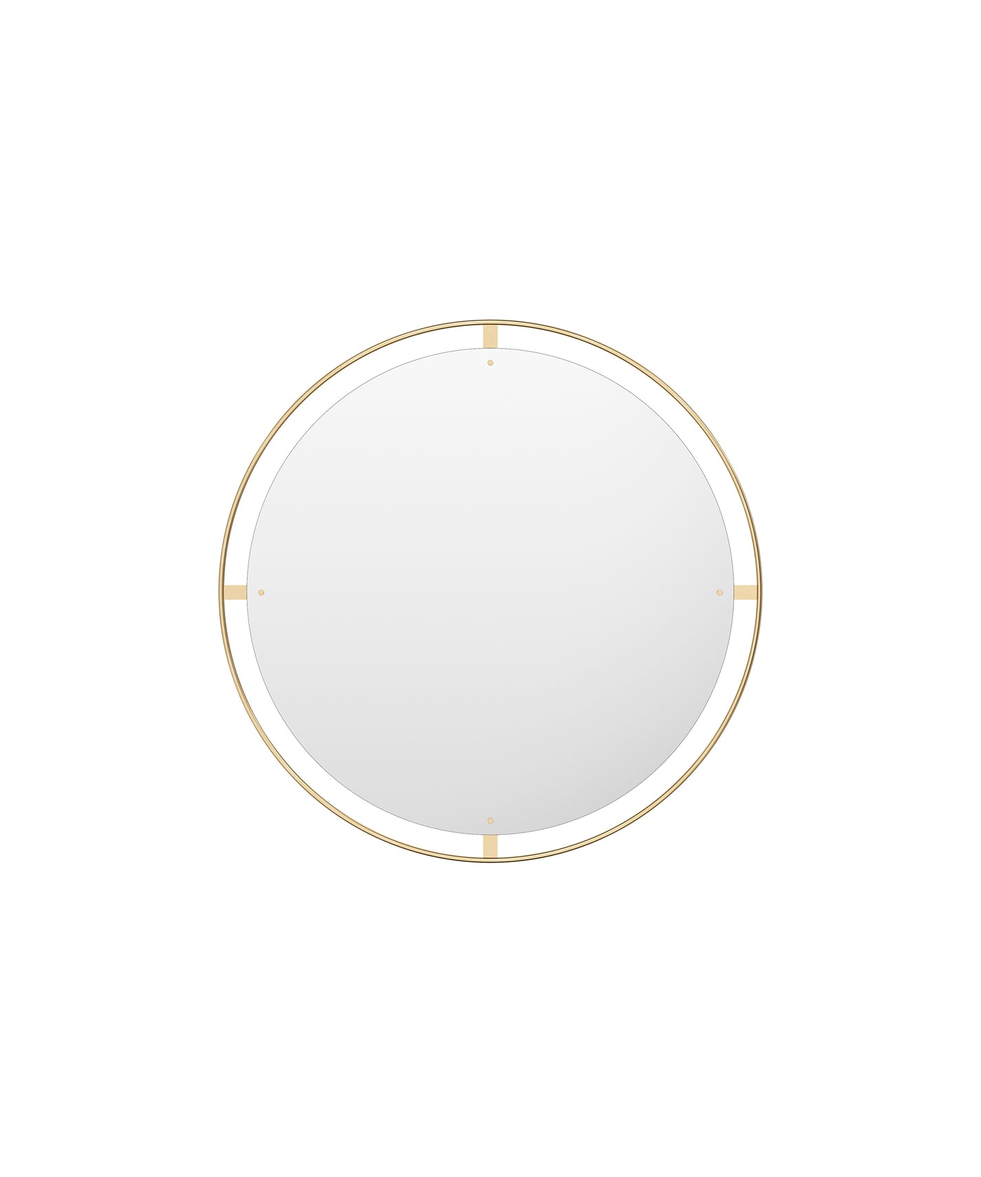 Brass-Framed Nimbus Mirror | Decorative Mirror – TRNK