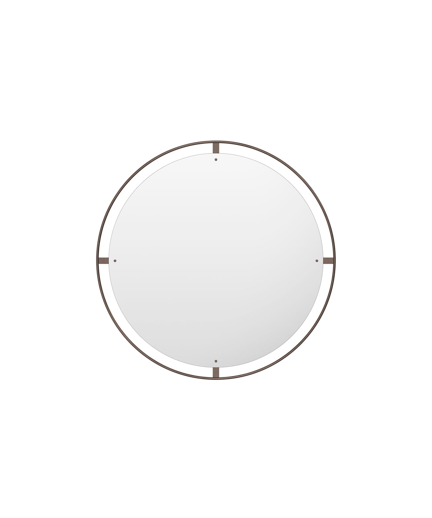 Brass-Framed Nimbus Mirror | Decorative Mirror – TRNK