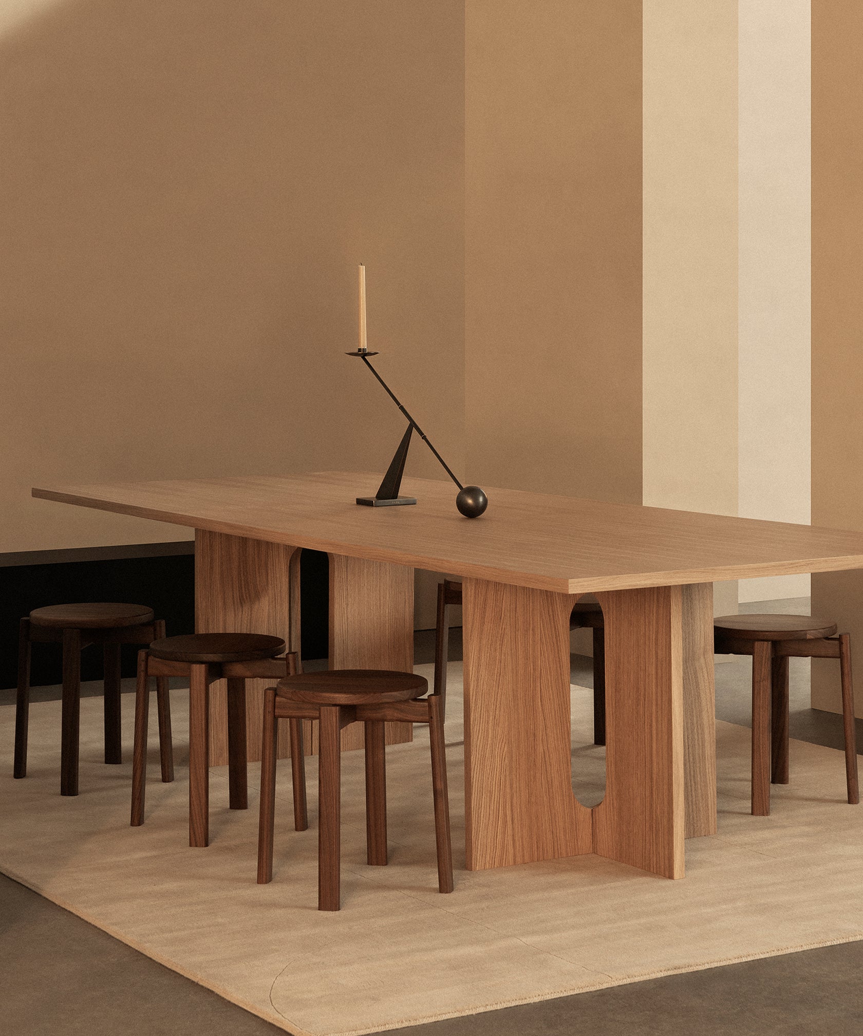 Shop Solid Oak Passage Stool by Audo Copenhagen – TRNK