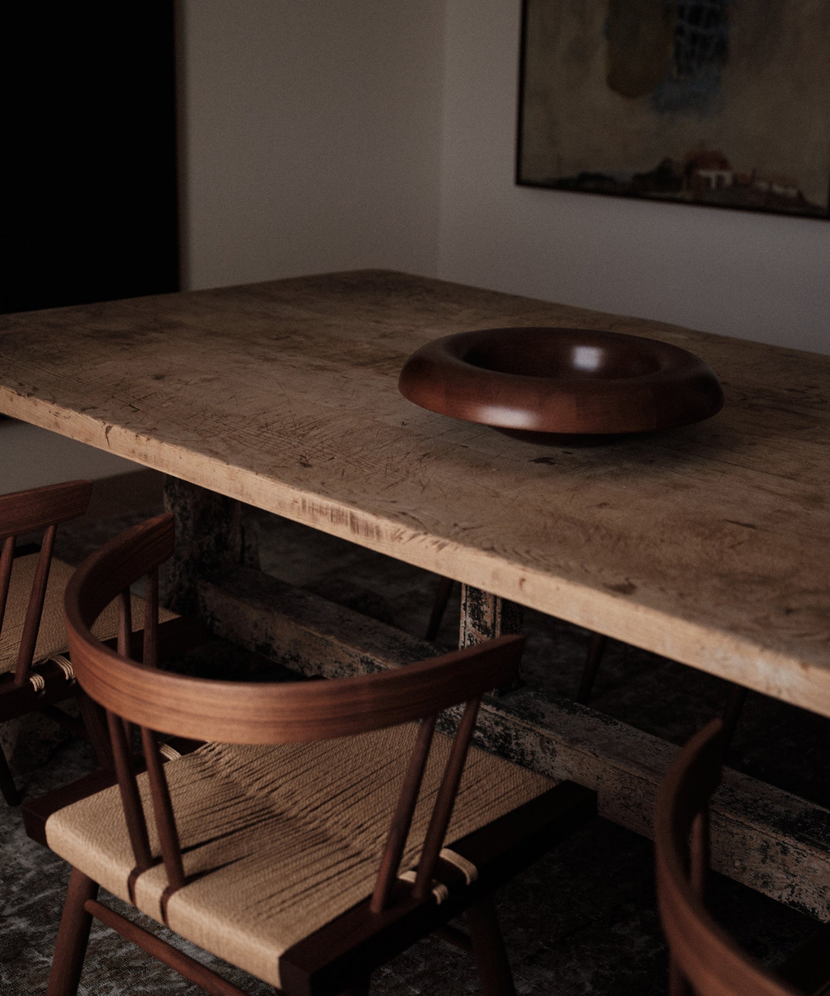 Beech Wood Rond Bowl | Dining/Coffee Table Centerpiece – TRNK