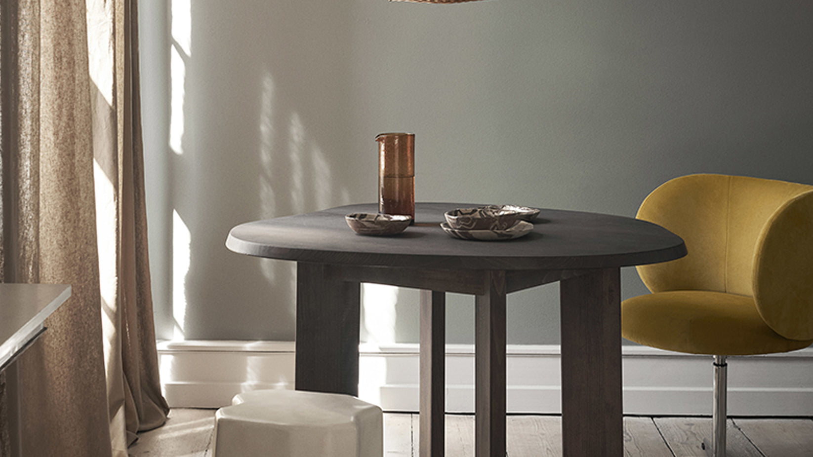 Tarn Dining Table by Ferm Living | Modern Scandinavian Design | TRNK