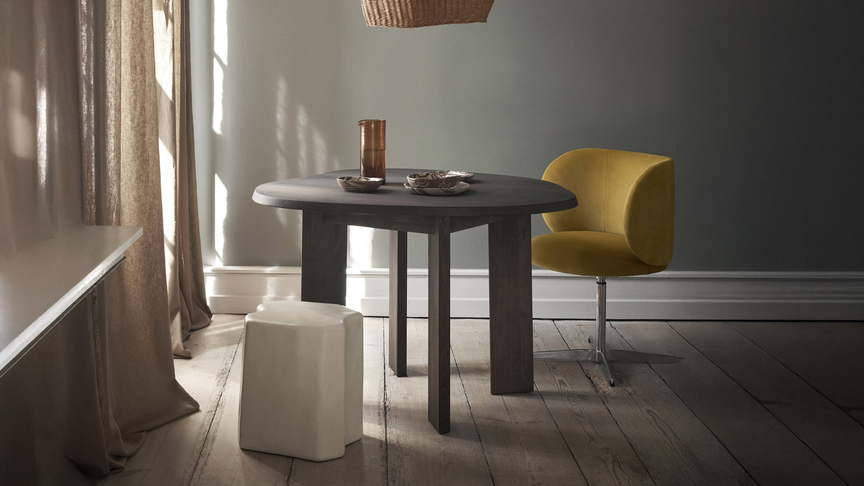Beech Wood Tarn Dining Table by Ferm Living – TRNK