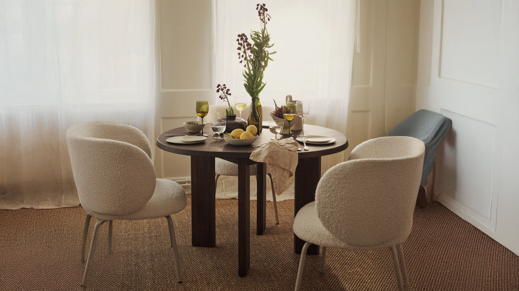 Beech Wood Tarn Dining Table by Ferm Living – TRNK