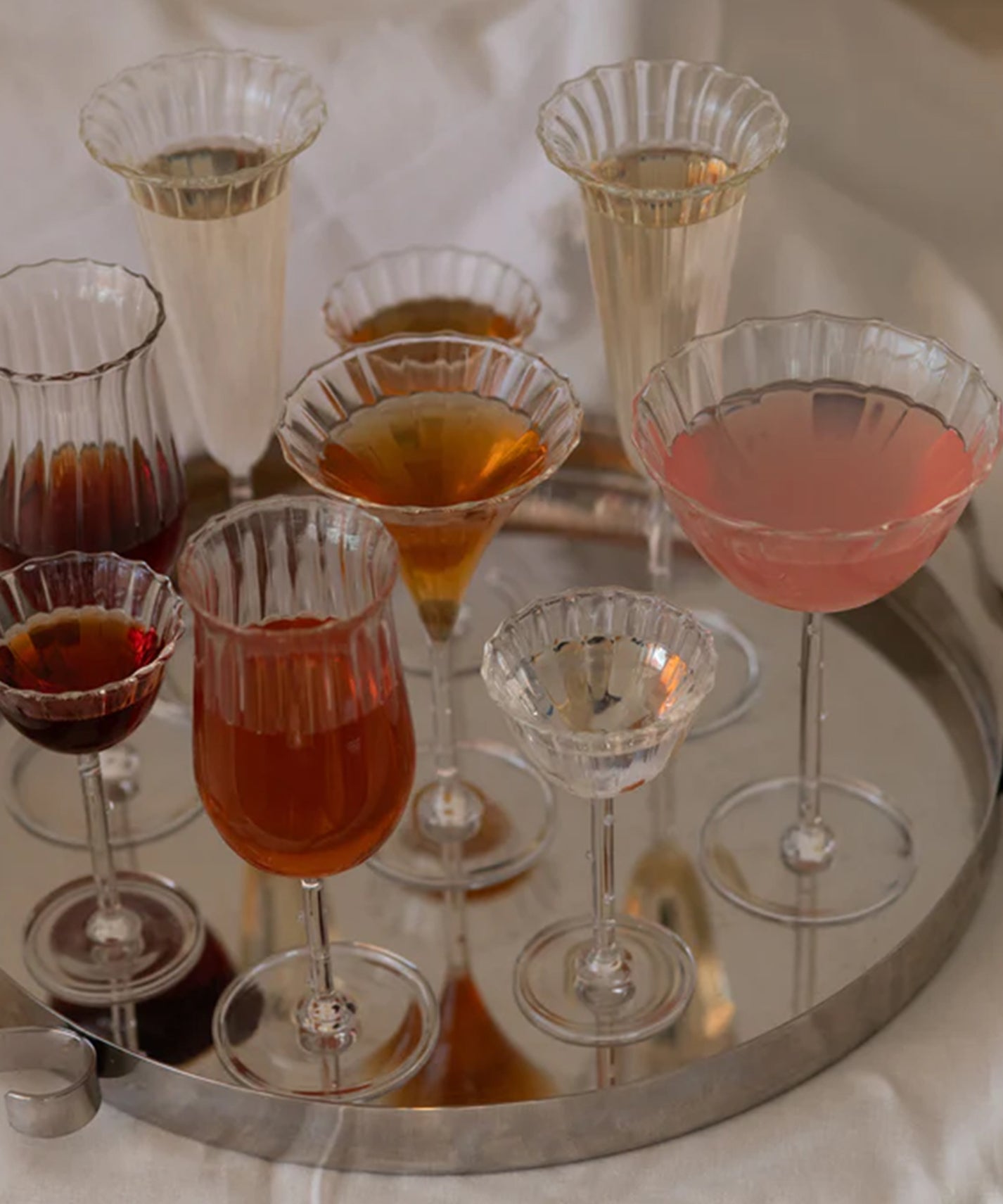 Trumpet Aperitif Glass, Set of 4 by Sophie Lou Jacobsen | TRNK