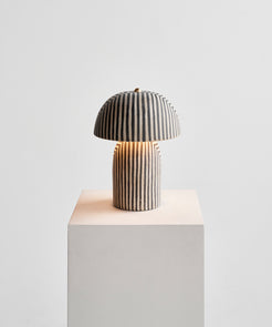Shop Elegant Stripe Shade Tera Lamp by Ceramicah – TRNK