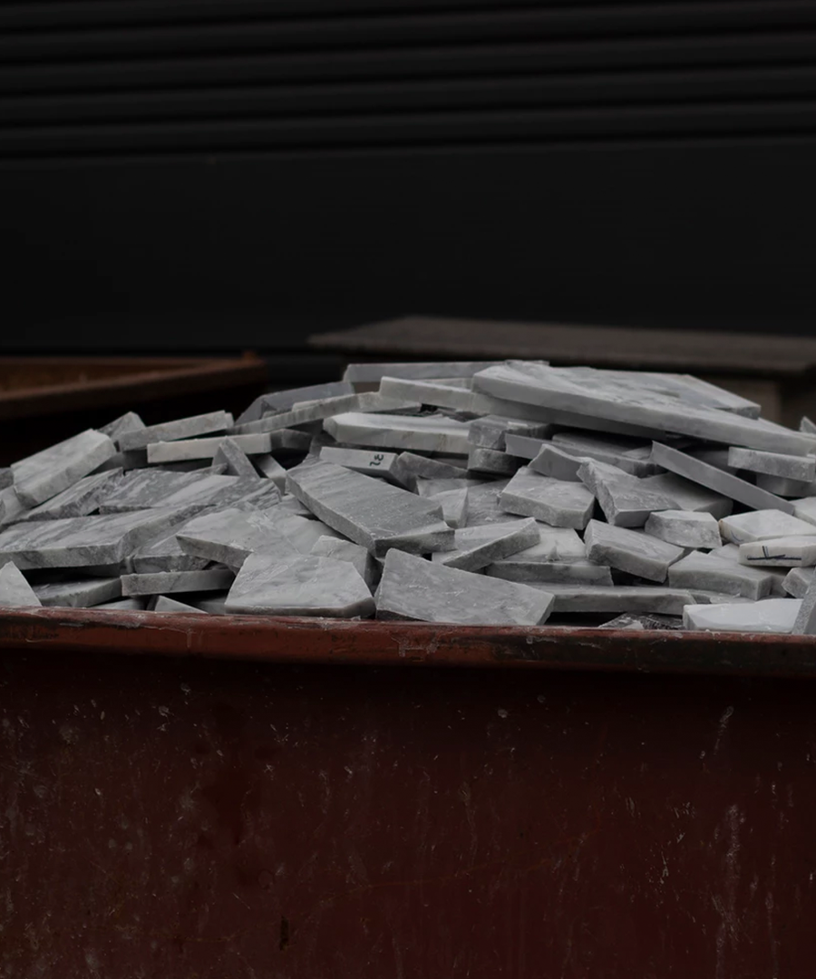 Marble, Crystal Resin Fragment Side Table by Fict Studio – TRNK