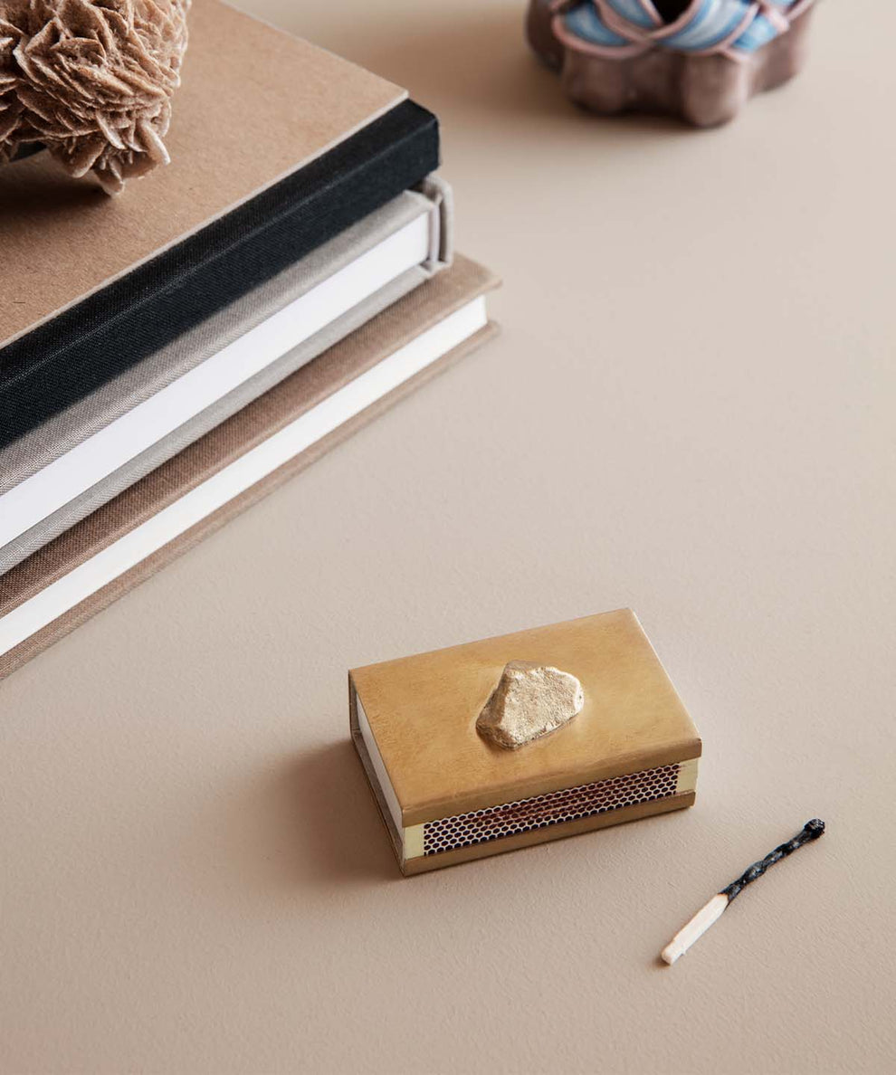 Stone Matchbox Cover by Ferm Living | Modern Scandinavian Design | TRNK