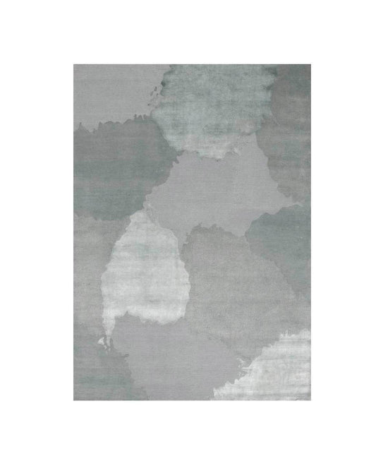 Monu Rug in Silver by Linie | Quality Handwoven Rugs | TRNK